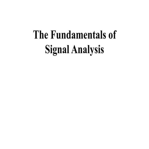 Fundamentals of Signal Analysis.ppt