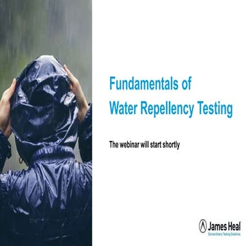 Fundamentals of Water Repellency Testing.ppsx
