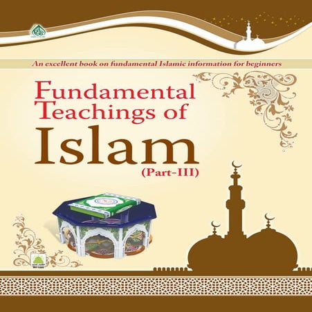 Islamic Book in English: Fundamental Teachings of Islam Part 3 | PDF