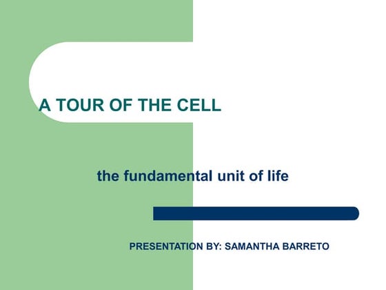 The Fundamental unit of life- Cell, Class 9 Chapter-5 | PPTX ...