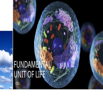 FUNDAMENTAL UNIT OF LIFE For Grade 9.pptx
