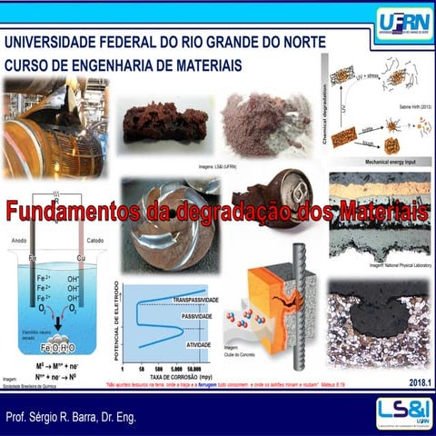 Fundamentos da degradação dos materiais | PDF