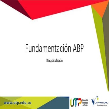 Fundamentos abp | PPTX
