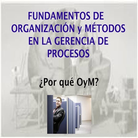Fundamentos de OyM | PDF