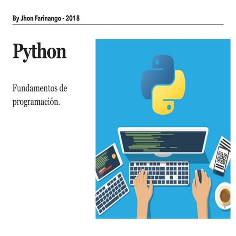 Fundamentos de programación en python | PDF | Programming Languages | Computing