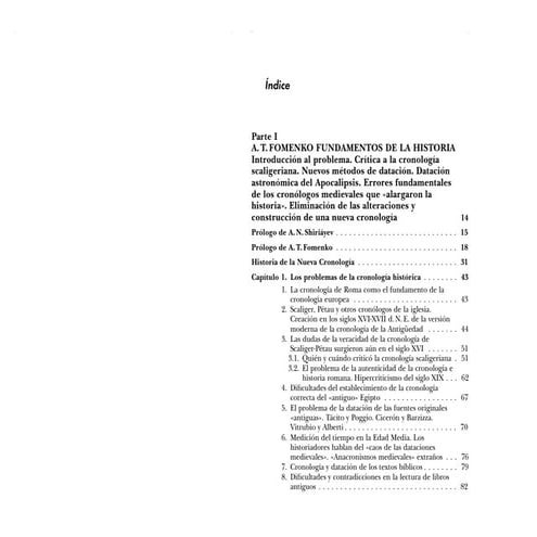 La Nueva Cronologia de Anatoly Fomenko | PDF