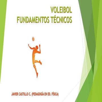 Fundamentos Del Voleibol La Evolución Del Voleibol: Historia, Reglas