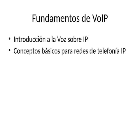 fundamentos_voip_presentacion - 1. Introducción a VoIP 2. Centrales ...