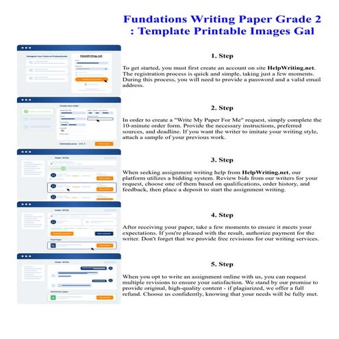 Fundations Writing Paper Grade 2 Template Printable Images Gal | PDF