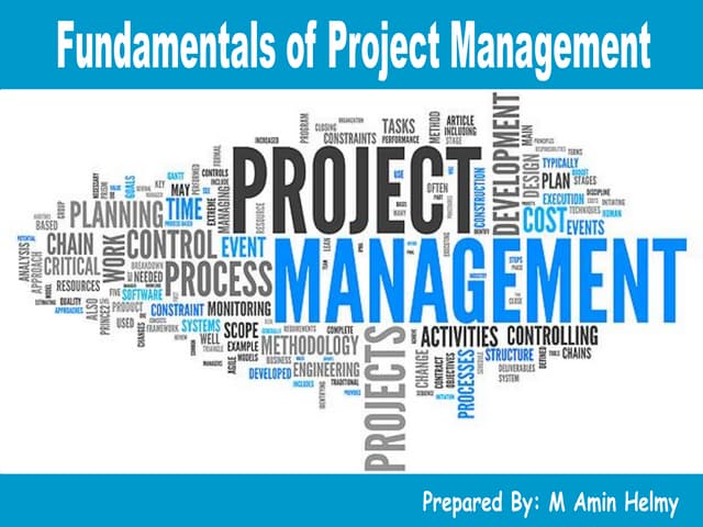 Project management PPT | PPTX