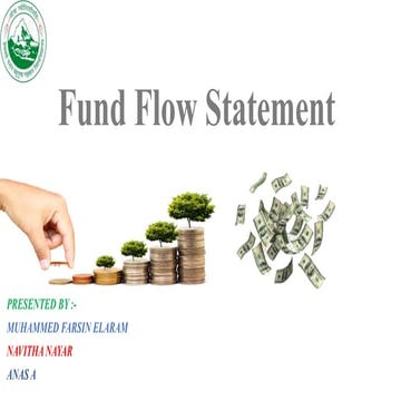 Fund Flow Statement with Example | PPTX