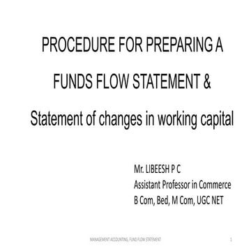 Fund flow statement | PPT