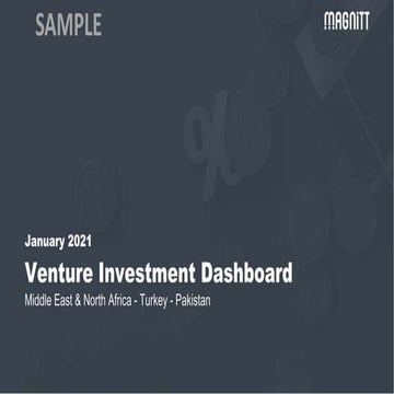 January 2021 Venture Dashboard (SAMPLE) | PPTX