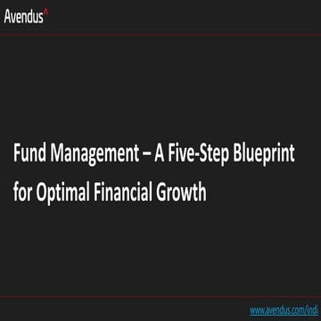 Fund Management – A Five-Step Blueprint for Optimal Financial Growth ...