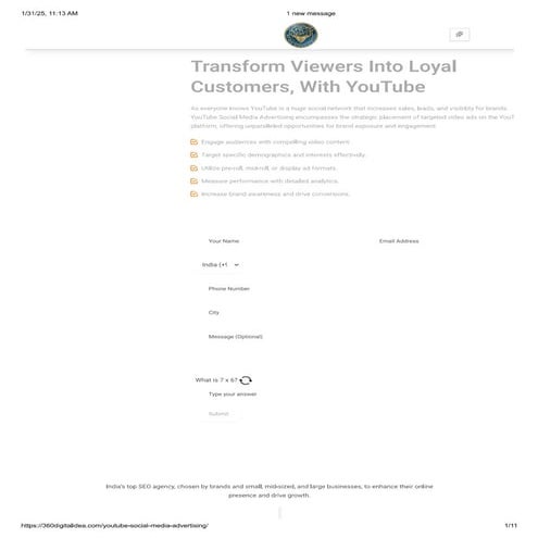 Transform Viewers Into Loyal Customers, With YouTube | PDF