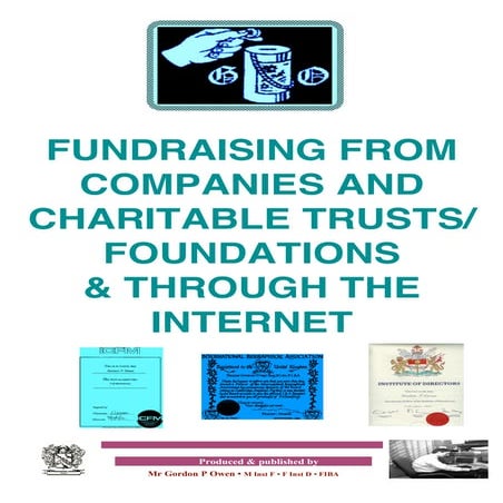 Fundraising from Companies and Charitable Trusts + Through The Internet | DOC