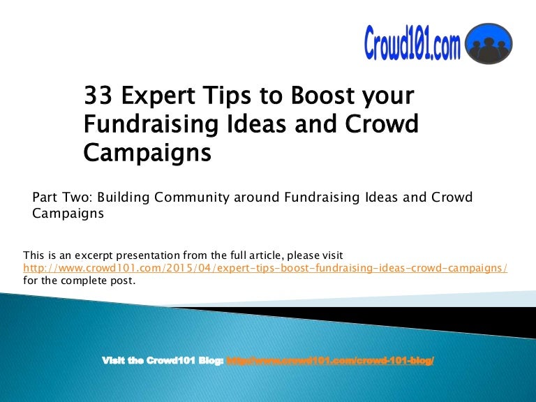 Fundraising Ideas Powerpoint Part 2 fundraising-ideas-powerpoint-part-2