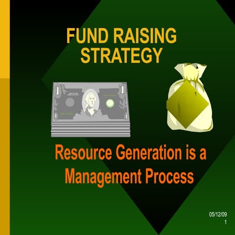 Fund Raising Strategy | PPT | Business | Business and Finance