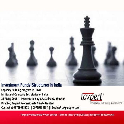 Fund Structuring in India - Brief Overview | PDF