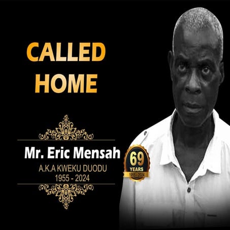 Mr. Eric MENSAH, 1955 - 2024, FUNERAL BROCHURE .pdf
