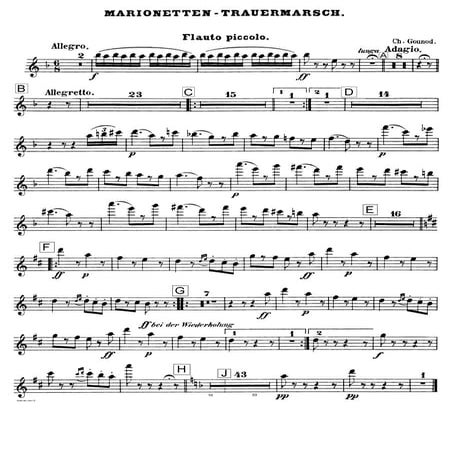 Funeral march of a marionette | PDF