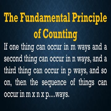 fUNdAMENTAL pRINCIPLE OF COUNTING.pptx