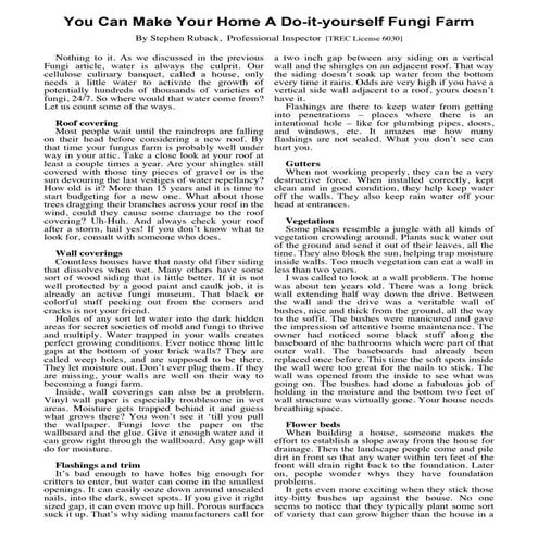 Fungi Farm | PDF