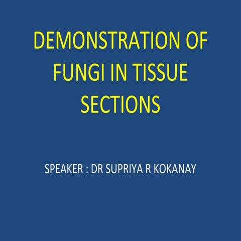 Collection of fungal samples Lab manual | PPTX