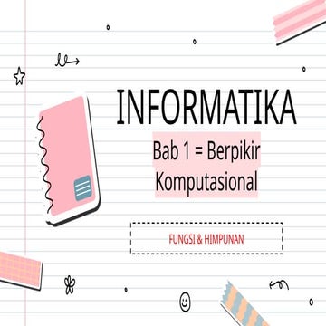 fungsi dan himpunan, informatika kelas 8.pptx