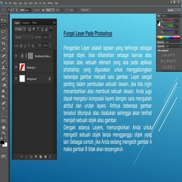 photoshop layer, dasar edit foto | PPTX