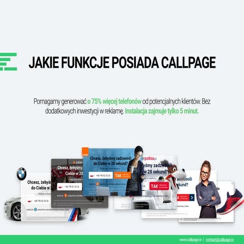 Profil Produktu - CallPage | PPT