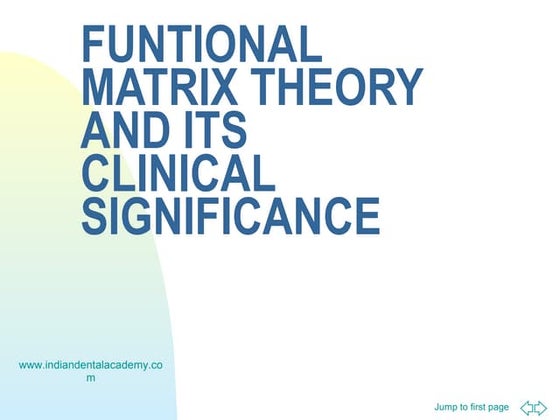 Functional matrix theory- Revisited .pptx