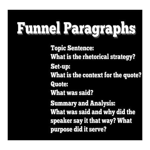 Funnel paragraph mlk | PDF