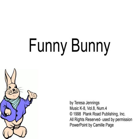 Funny Bunny | PPTX
