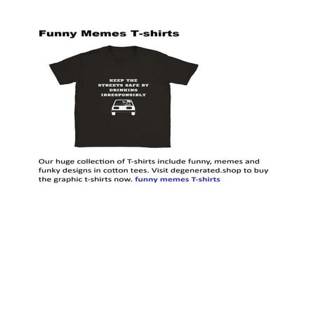 funny memes T-shirts | PDF