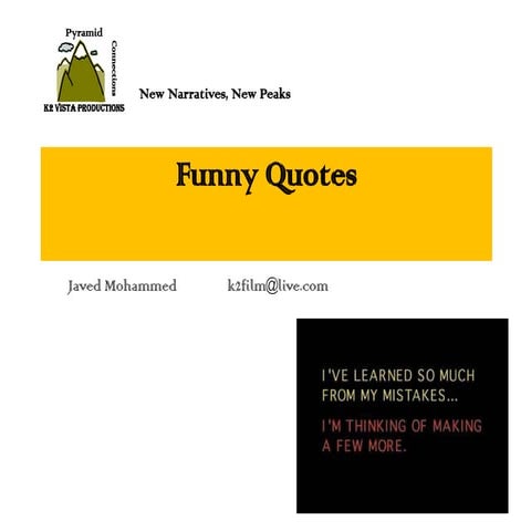 Funny quotes | PPTX