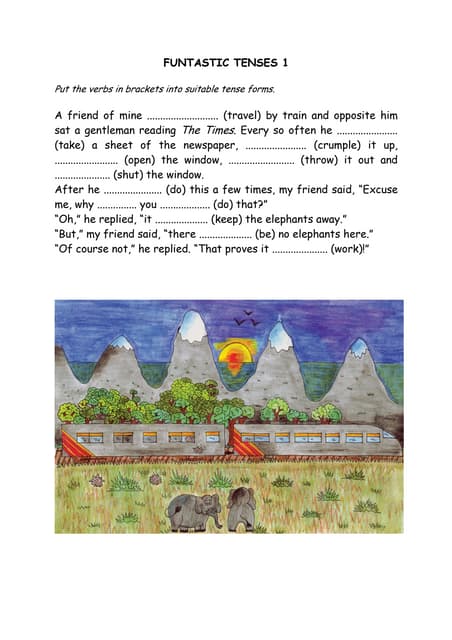 English Tenses - Correction of Mistakes | PDF