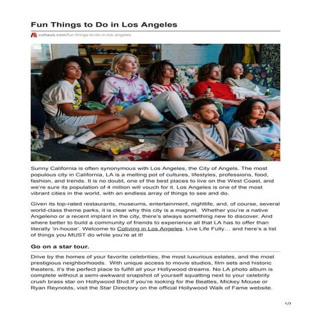 Los Angeles | PPTX