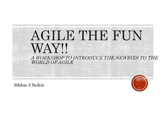 Make agile fun again | PDF
