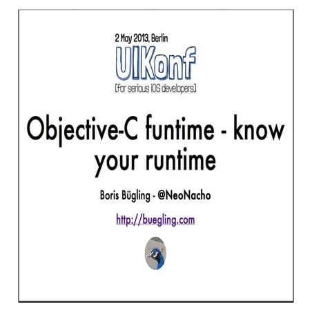 Objective-C funtime - know your runtime | PDF
