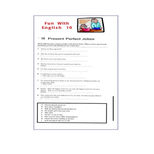 Fun With English 10 | DOC