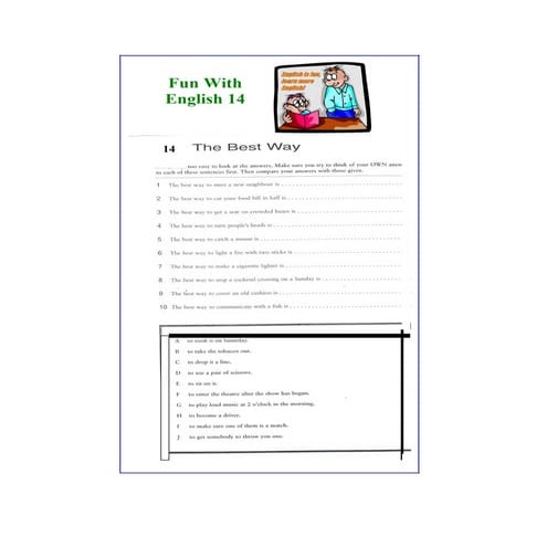 Fun With English 14 | DOC