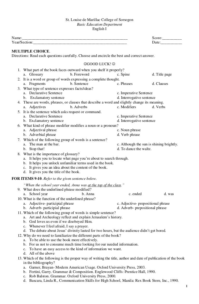 test questions for assessment1 (2)