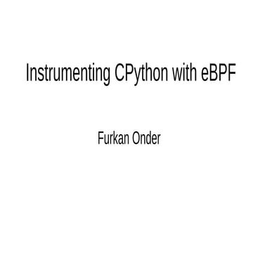 furkanonder-europython.pdf