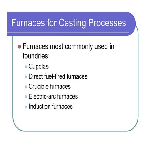 Fettling in casting | PPTX