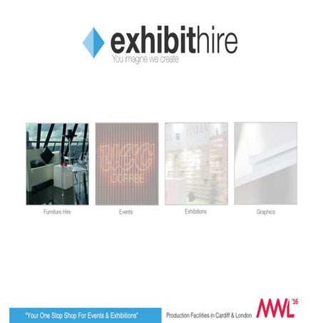 Furniture hire or rental for events & exhibitions including chair hire ...