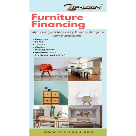 Furniture Financing - Zip - Loan | PDF