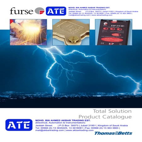 Furse earthing-and-lightning-protection-product-catalogue SAUDI ARABIA ...