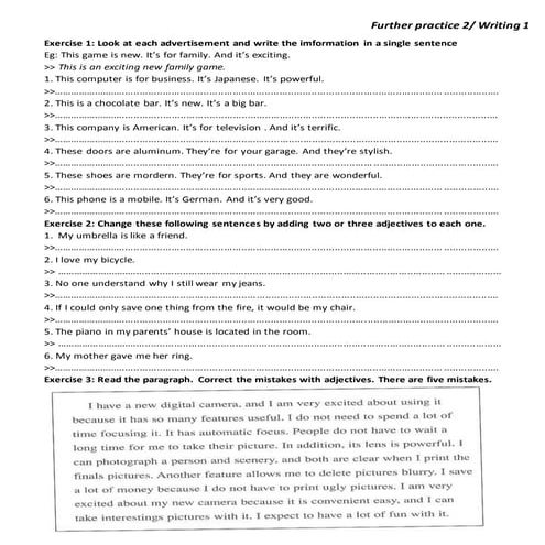 Further practice 2 | DOCX