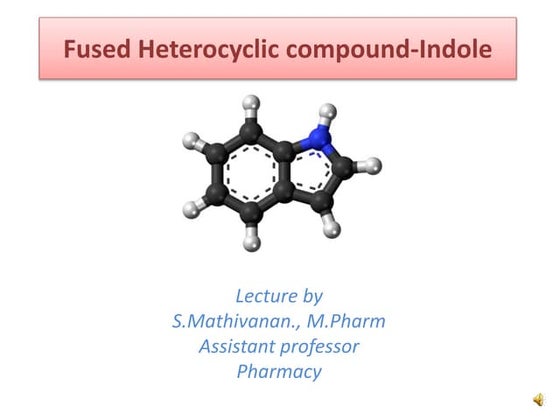 Indole | PPT